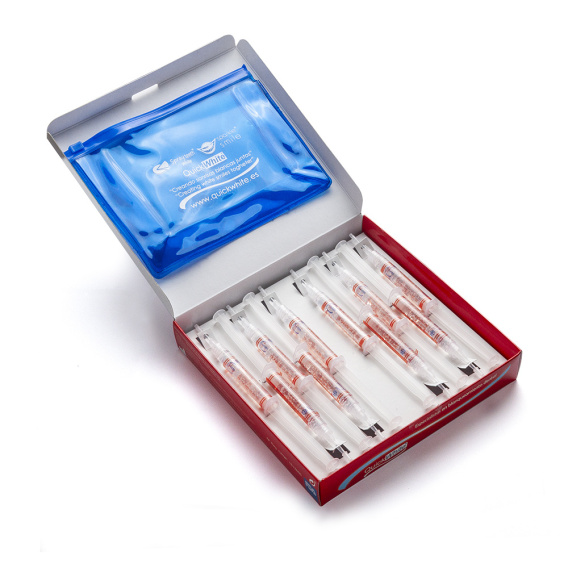 QuickWhite HOME PLUS CP 16% - system do wybielania 10 strzykawek ...